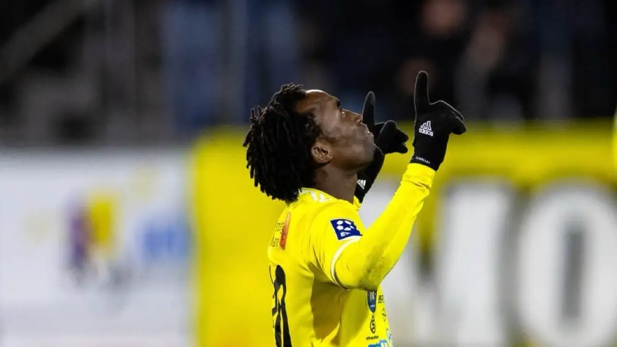 Godwin Aguda Hits Target to Rescue Falkenbergs From Defeat