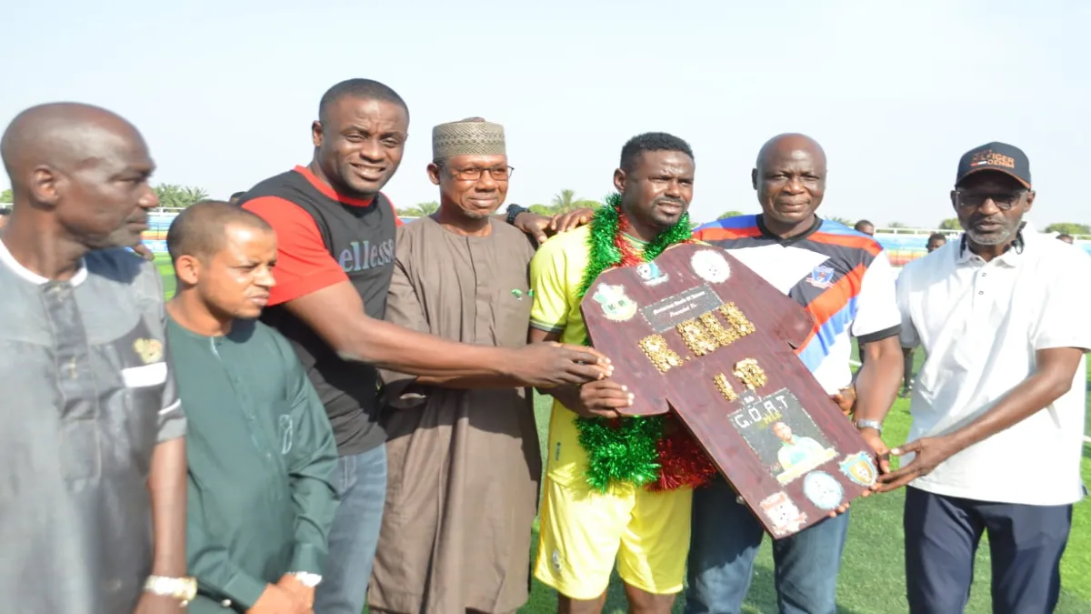 Rabiu Ali 'Pele' Receives Legendary Award as G.O.A.T