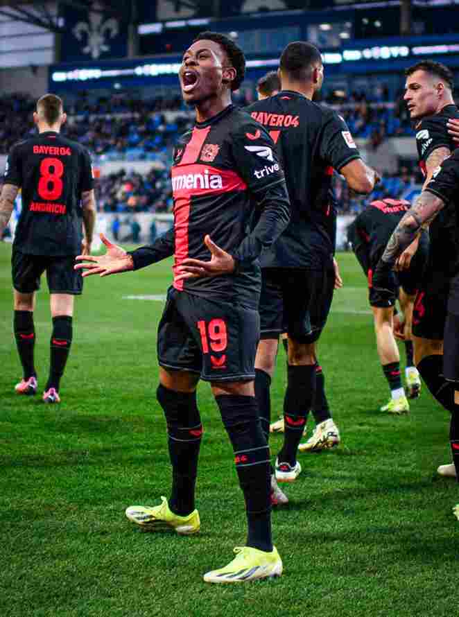 Nathan Tella Scores Brace for Bayer Leverkusen against Darmstadt
