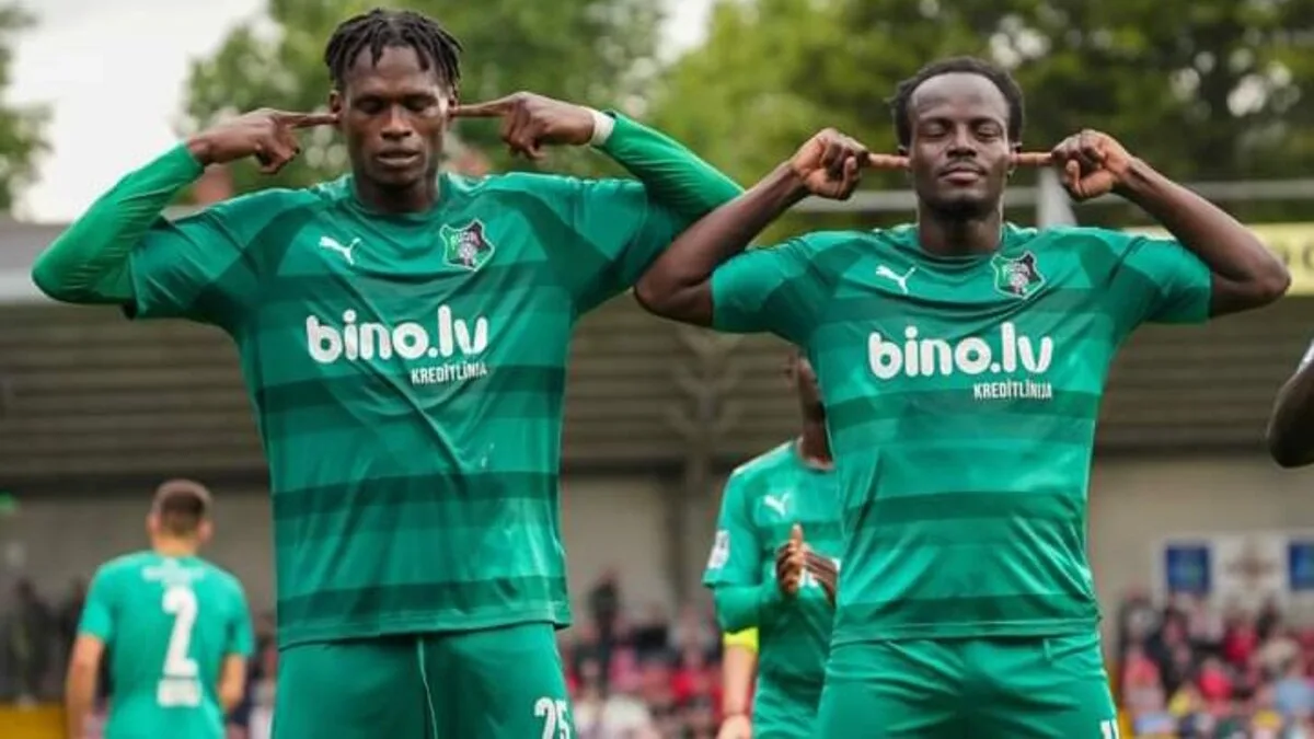 UCL: Taiwo & Ogunniyi Power FK Auda to Away Win vs Cliftonville